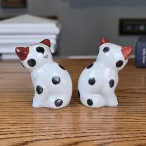 Accents | Vintage Midcentury Spotted Sad Dog Salt Pepper Shakers Kitsch ...